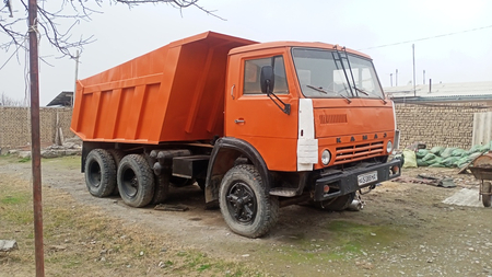 Kamaz yevro kuzov oʻrnatilgan