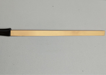 L profil MAT GOLD NIKKEL L профил для декори
