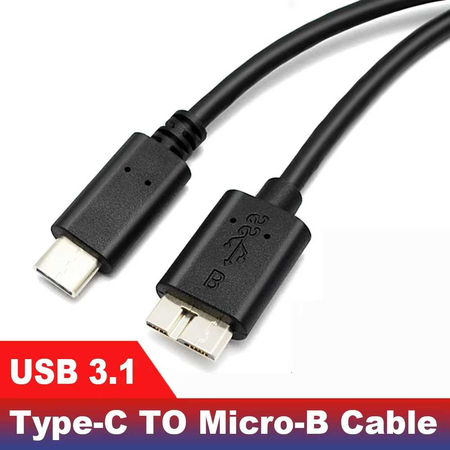 Кабель для передачи данных с USB 3,1 Type-C-Micro B