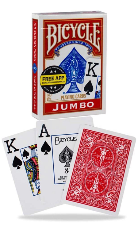 Игральные карты Bicycle Standart и Jumbo. Новые. Made in USA.
