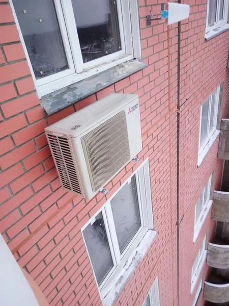 Установка кондиционеров 400.000сум