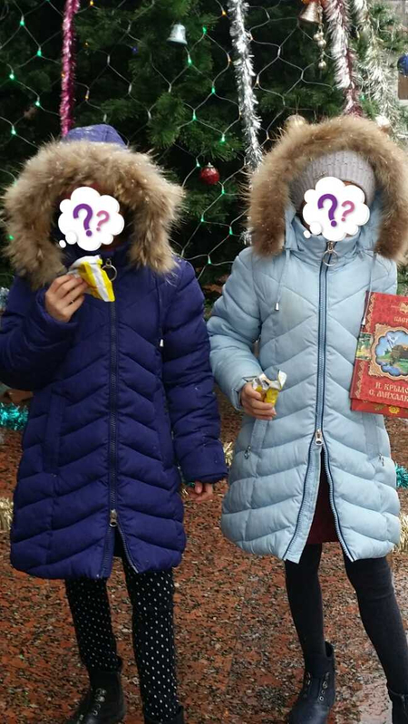 Куртки на девочек