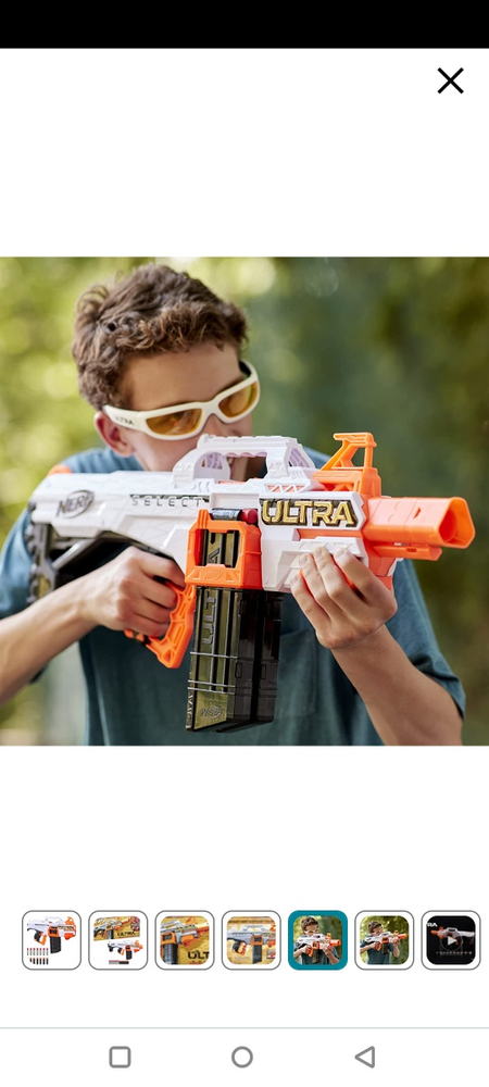 Бластеры NERF Ultra Select Fully Motorized Blaster. США