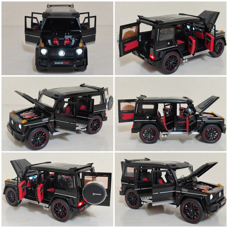 Железная машинка Гелик Ваген Brabus AMG модель 1:18 - Доставка