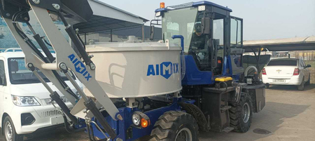 Автобетоносмесситель с самозагрузкой ASP-1.2