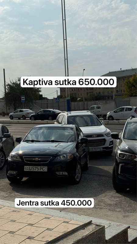 Jentra sutka 450.000 min shaxar ichga