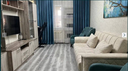 Кушбеги 3в4/5/5 Продаётся евро квартира общ пл 80 торец