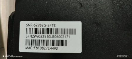 Svich hap SNR-S2982G-24TE