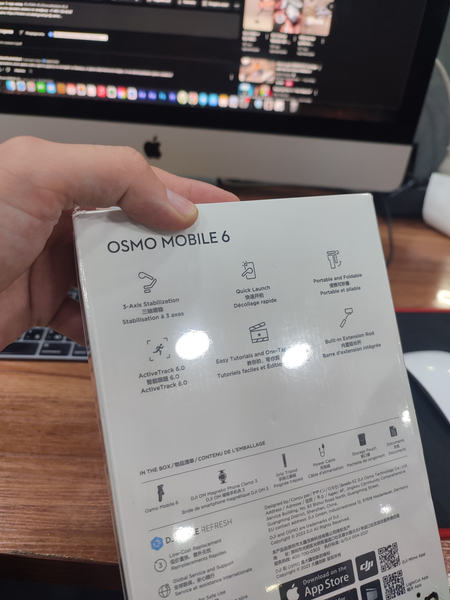 Yangi stabilizator DJI Osmo mobile 6