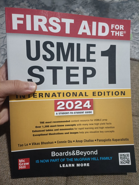 Оригинал! USMLE First Aid 2024 step1
