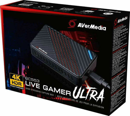 СКИДКА! Карта Захвата 4K для Стрима Avermedia GC553 Live Gamer ULTRA