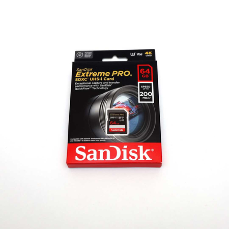 SanDisk 64 GB Extreme PRO SDXC UHS-I Card