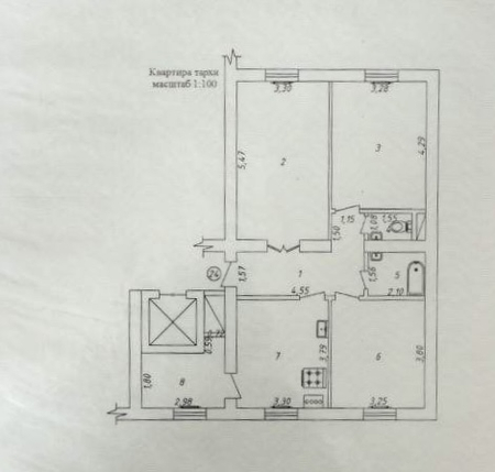 СРОЧНО! квартира / коммерция Сергели 1я линия 153м2