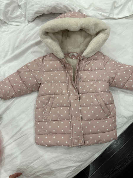 MANGO детский пуховик 12-18 мес