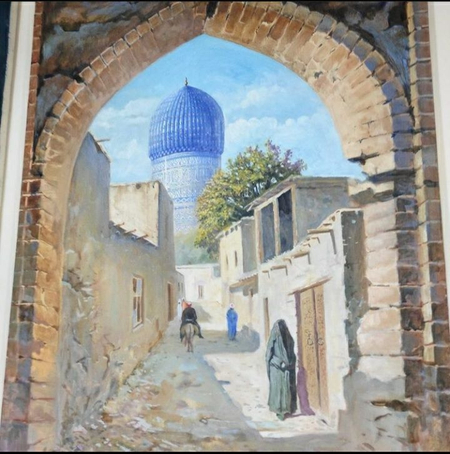 Художник.Роспись стена.Рассом