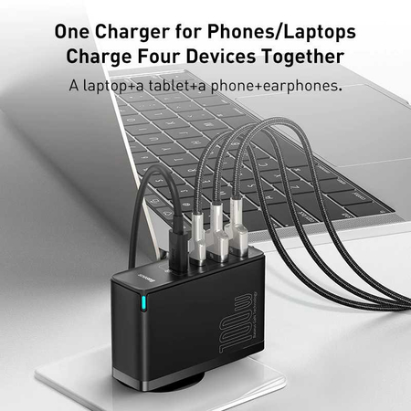 Baseus GaN 2 Pro Charger 100W USB-C PD with Quick Charge 4.0