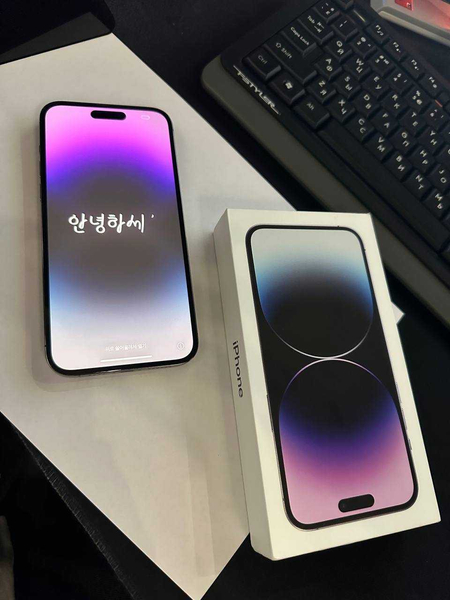 Iphone 14 Pro Max 128 GB. Space Black 85% Батарея, E-SIM (USA)