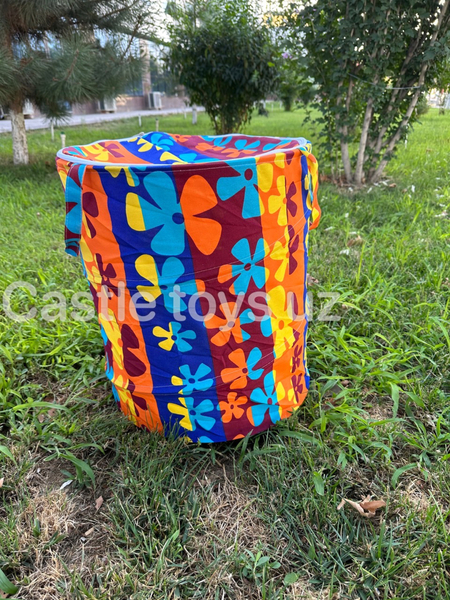 Корзина для игрушек 53x46 см магазин разный цвет есть Castle toys uz