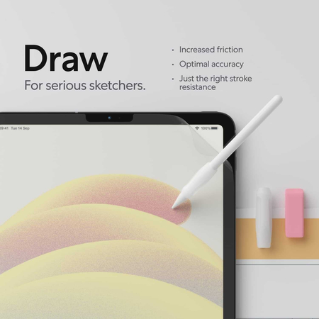 Профессиональная пленка Paperlike для Apple iPad Pro 12.9 (без кнопки)