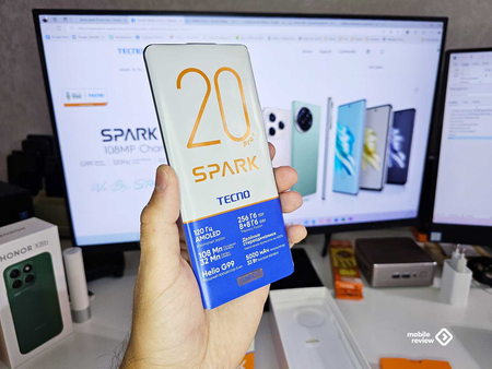 Tecno Spark 20 Pro+ 256 ГБ, черный матовый