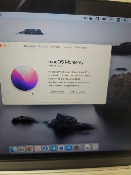 Macbook Pro 13 2015