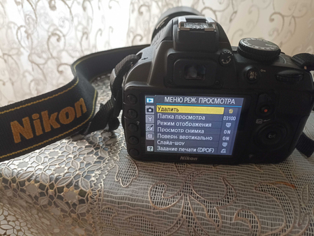 Фотоаппарат Nikon D3100