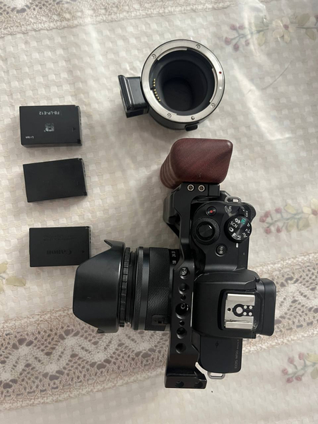 Продаю свой фотоаппарат canon m 50 mark 2.