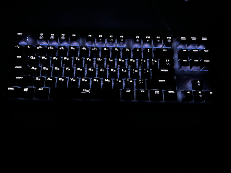 Игровая клавиатура HyperX Alloy Origins Core TKL (blue switch)