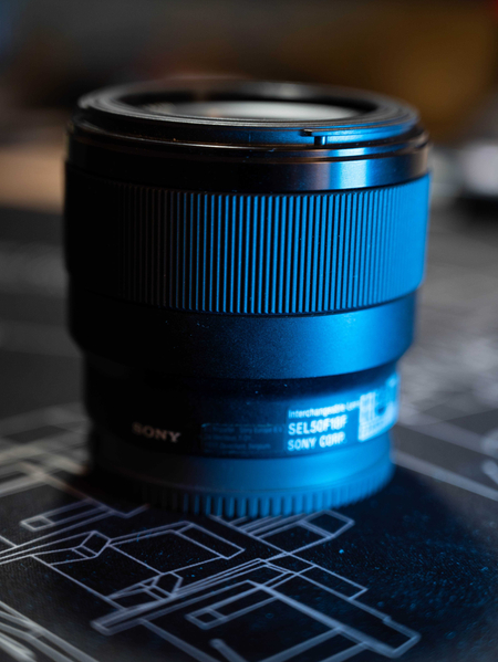 объектив sony fe 50mm f1.8