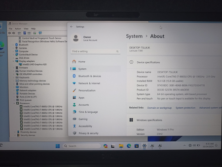 Dell Latitude Carbon Core i7 8xCpus  16gb ozu