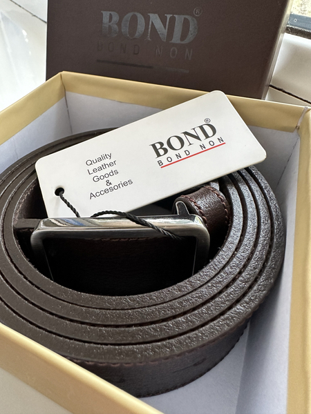 Ремень кожаный Bond Non