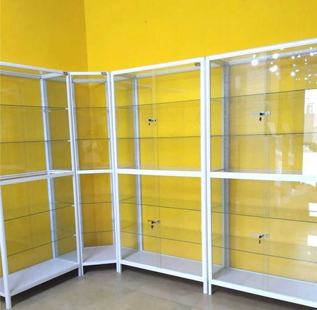 Прилавок витрина, стеклянная, metal oynaly vitrina va prilavkalar