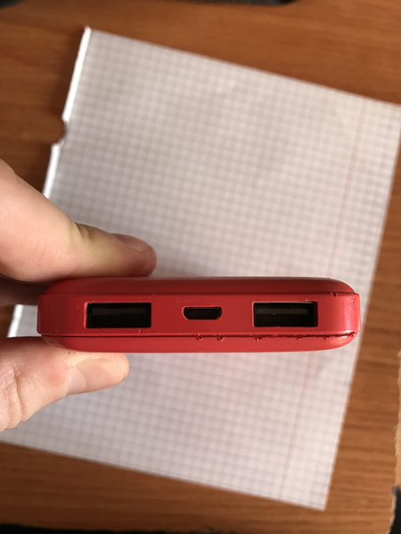 Продается Б/у Повербанк от dexim на 10000 mAh