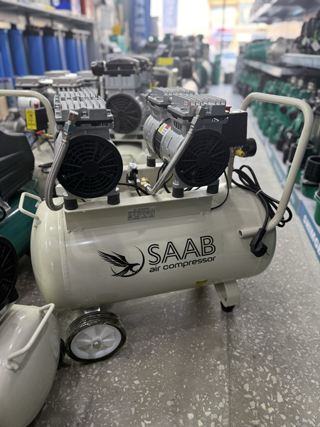 Воздушный бесшумный компрессор SAAB 50L