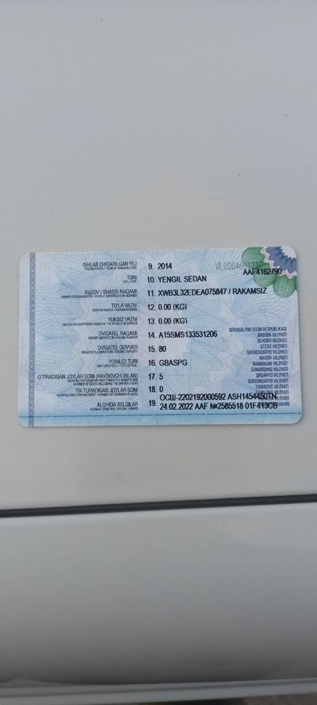 Neksiya 2 holati yaxshi