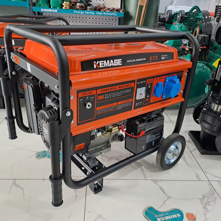 7,5 кВт генератор движок Kemage generator dvijok