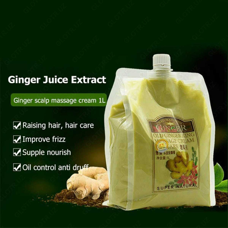 Крем для массажа кожи головы Ginger scalp massage cream