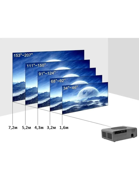 Проектор 4К Wifi TouYinger