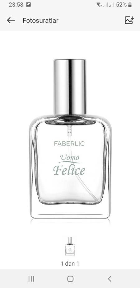 Faberlic erkaklar atiri