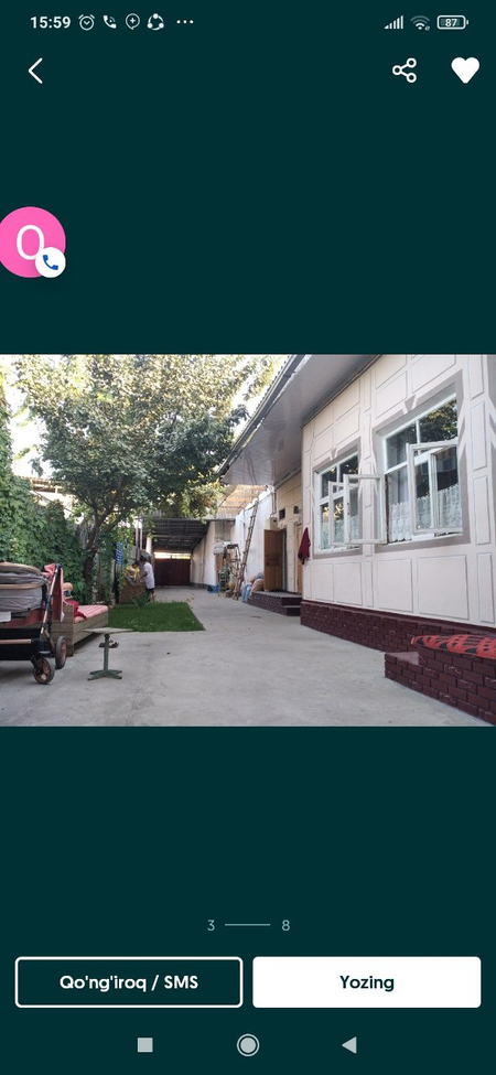 Uy toliladi 2etashkali remonti ortacha