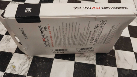 Новый SSD NVMe Samsung 990 PRO Series 2TB with HeatSink.