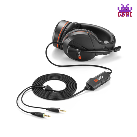 Сереогарнитура Sharkoon Rush ER3 Black, White Игровые Наушники игровы