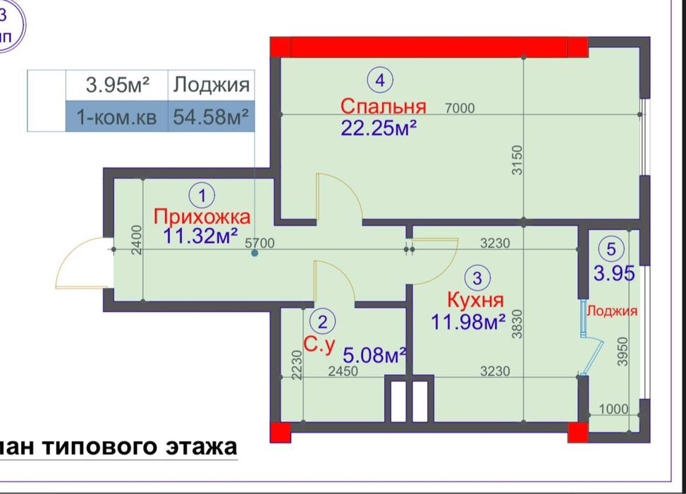 2/5/10 Сергели 8 Новостройка Россрочка