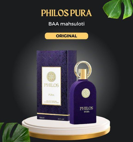 Atir ayollar va erkaklar uchun Philos Rosso va Philos Pura parfum , \\n1