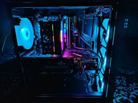 Мощный игровой ПК с B760M-H, i5 12400F, RTX 3070, 32GB RAM, 512GB SSD