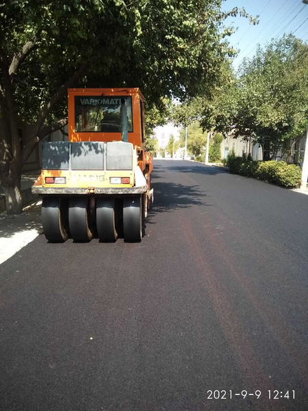 Ozbekiston boylab asfalt xizmatlari alo darajada!!