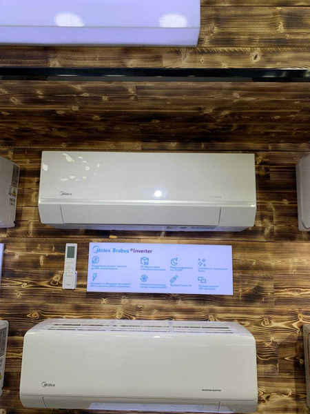 Konditsioner / кондиционер Midea Brabus 9 Inverter, low voltage 80V