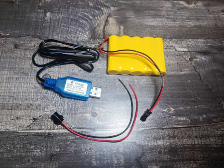 Аккумулятор для радиоуправляемых RC машин 6v. 3500 mAh / мАч