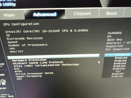 Biostar H510+i3 10100F+16Gb+NVMe 256Gb