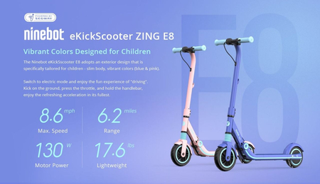 Электросамокат / Xiaomi / NINEBOT KickScooter Zing E8